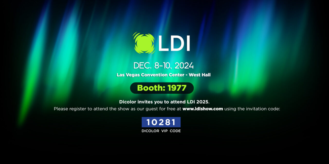 Exciting News! DICOLOR Is Coming To LDI 2024 In Las Vegas! | Dicolor